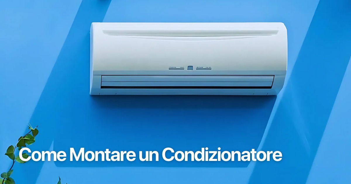 Come montare un condizionatore: guida alle fasi di installazione