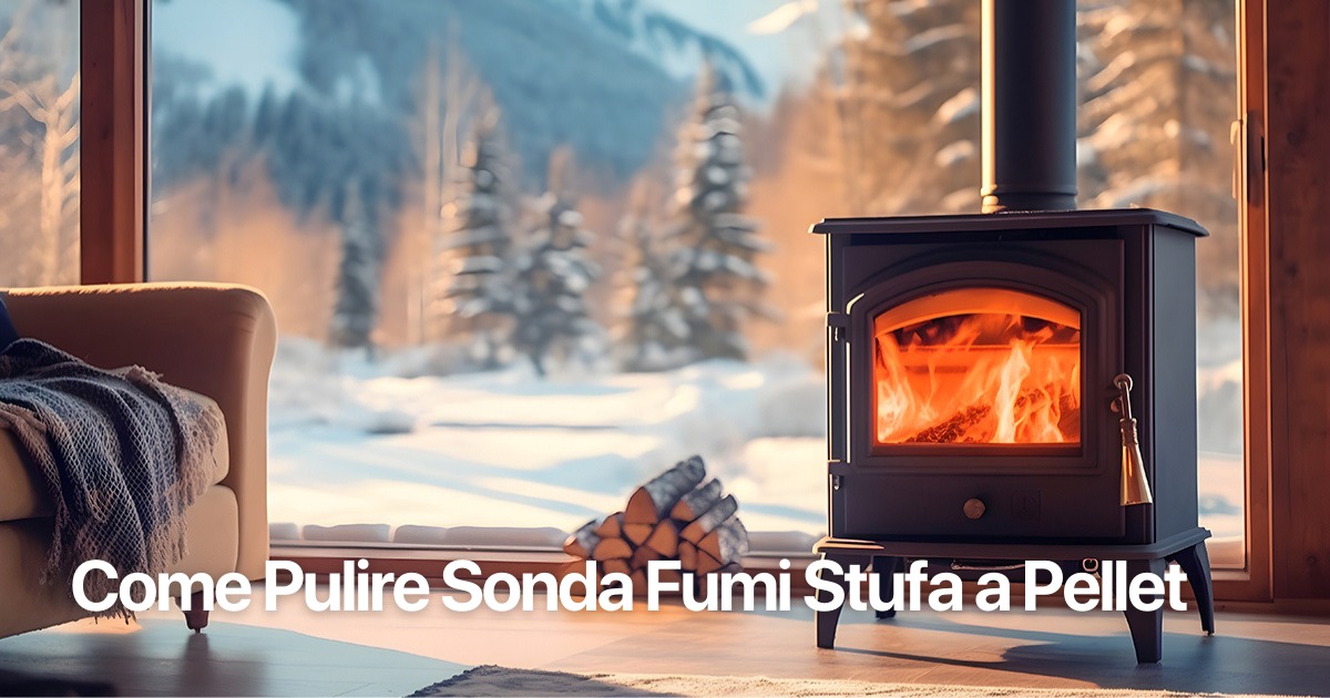 Come pulire la sonda fumi della stufa a pellet: guida pratica