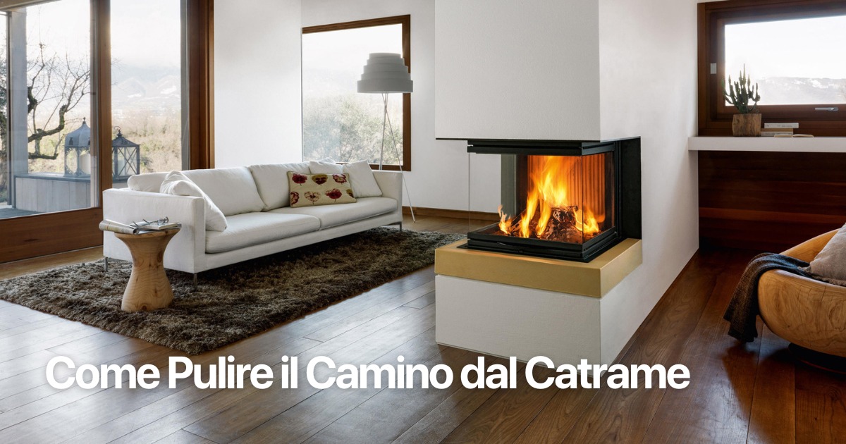 Come pulire il camino dal catrame in modo sicuro
