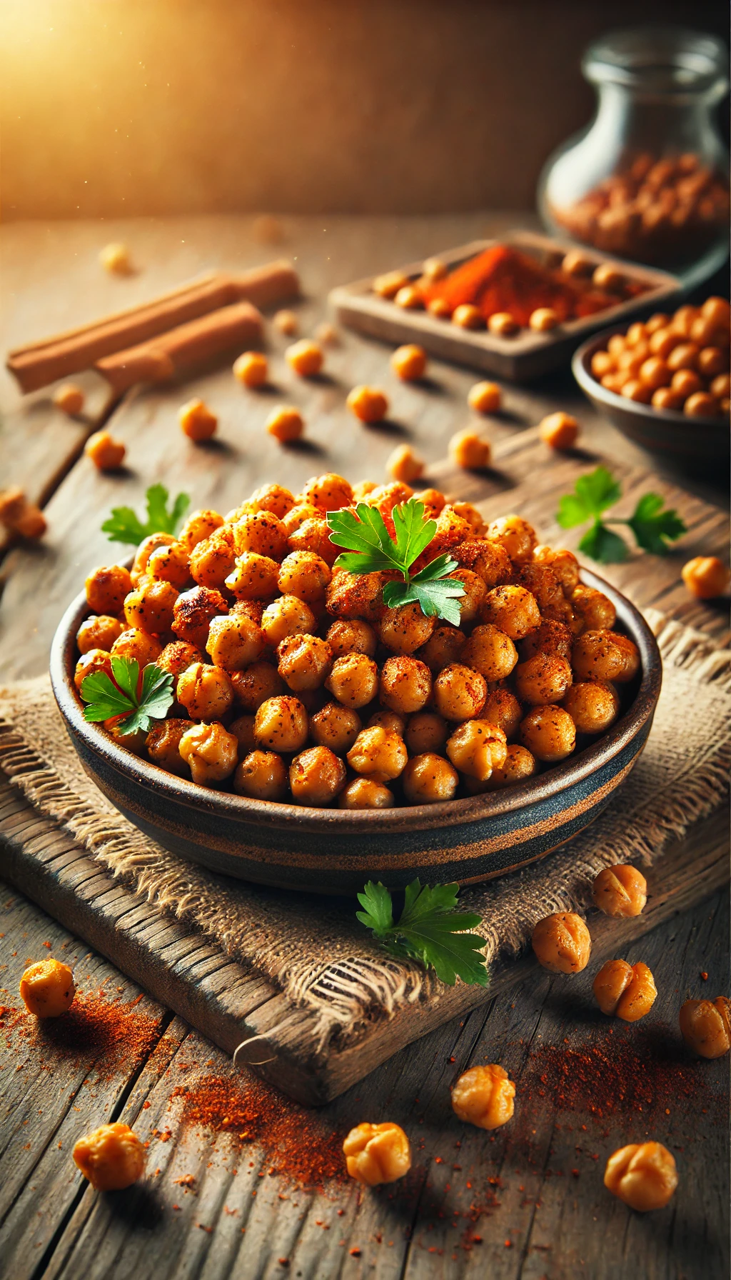 Ricetta Snack di Ceci Croccanti in Friggitrice ad Aria